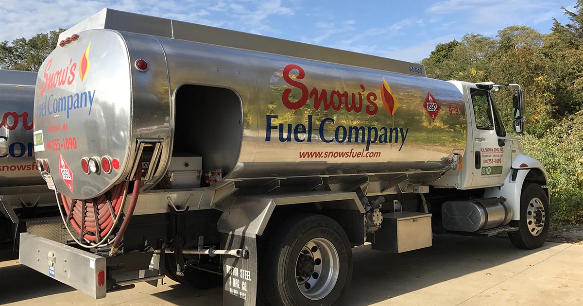 Heating Oil Delivery Cape Cod, MA | Snow's Fuel Company